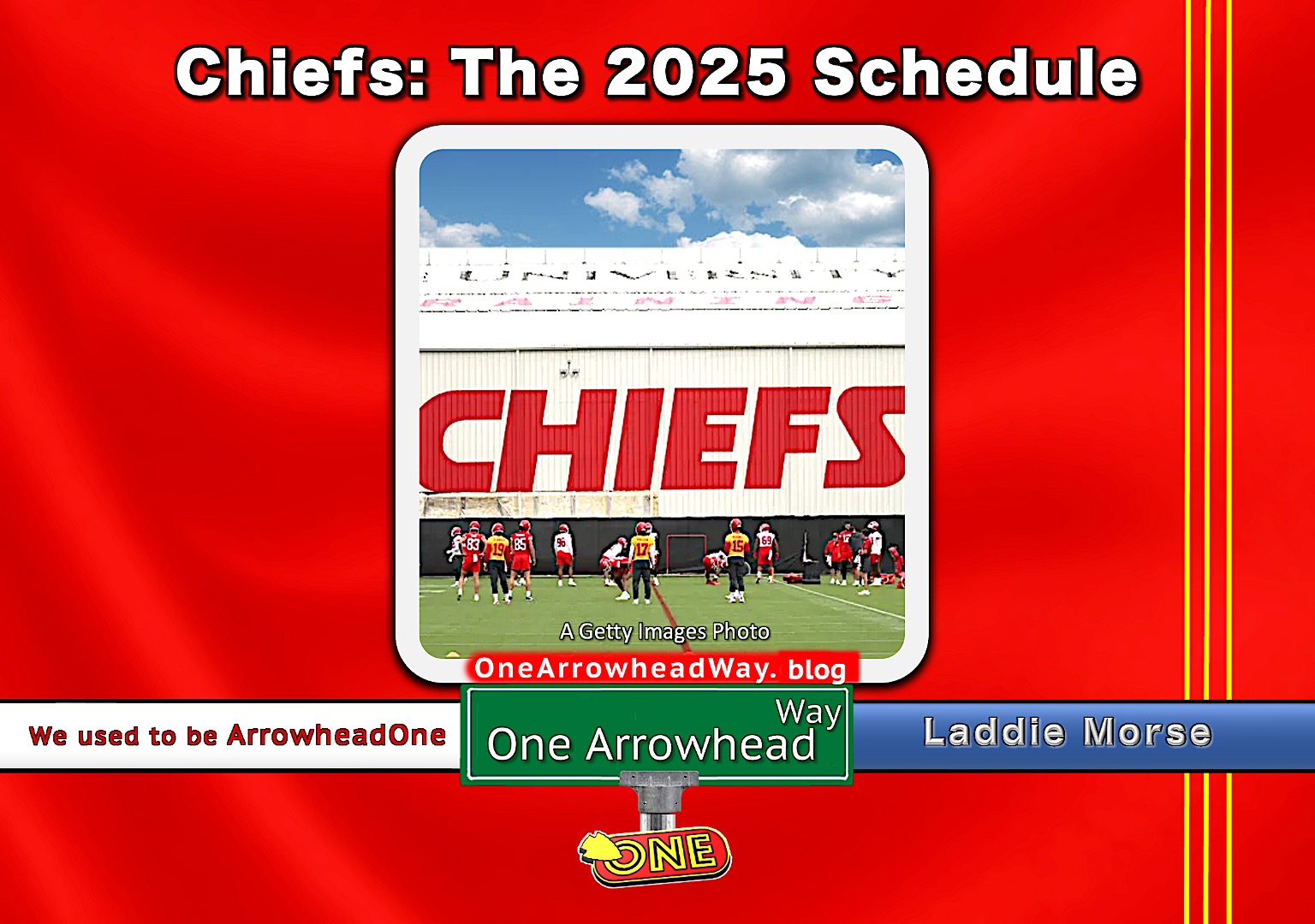 Chiefs: The 2025 Schedule - One Arrowhead Way